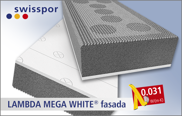 Swisspor styropian grafitowy Lambda Mega White Fasada 031 - Styropian elewacyjny - Styropiany ...